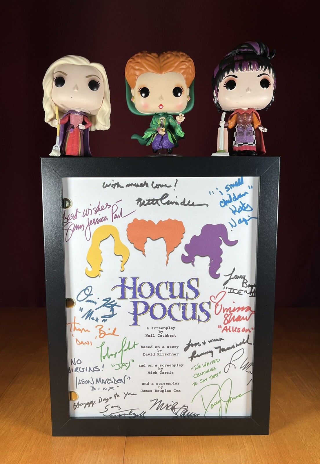 Hocus Pocus Script Cast-Signed- Autograph Reprints - Full Script - 112 ...