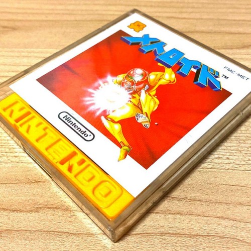 Famicom Metroid FC Disk System Japan Ver 1986 Nintendo Vintage | eBay