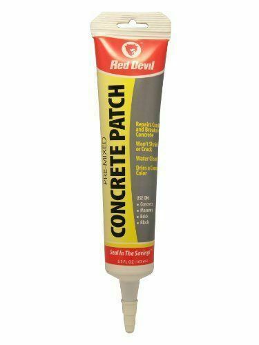 Red Devil 0645 Pre-mixed Concrete Patch Squeeze Tube 5.5 Oz X4 for sale ...