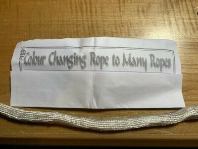 Color Changing Rope To Many Ropes - Very Visual - Very Easy To Do! | eBay