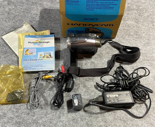 Sony DCR-DVD 403 NTSC 3MP DVD Handycam Camcorder w/120x Zoom - Bad ...