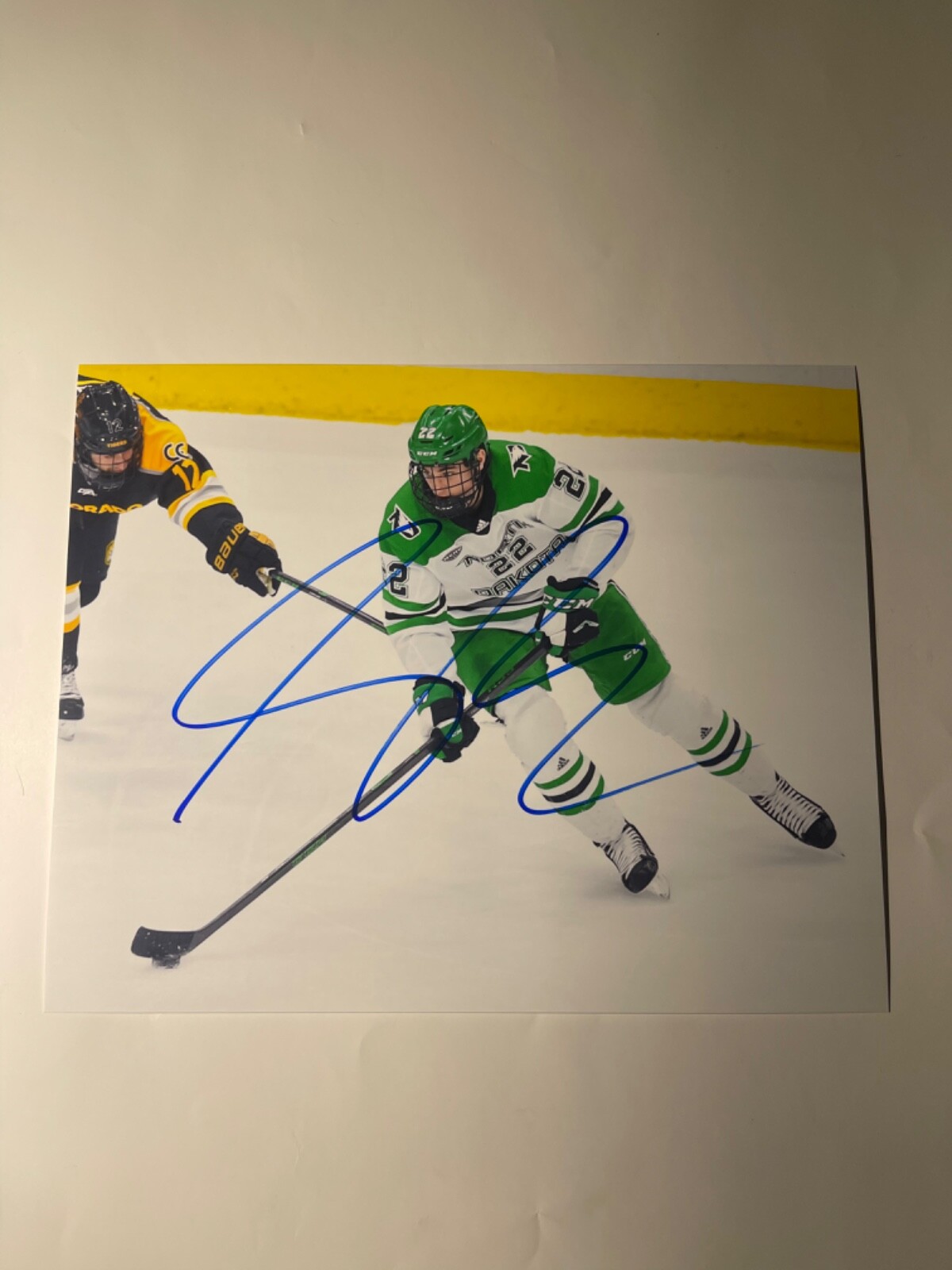 North Dakota Fighting Hawks SHANE PINTO Signed 8x10 Photo | eBay