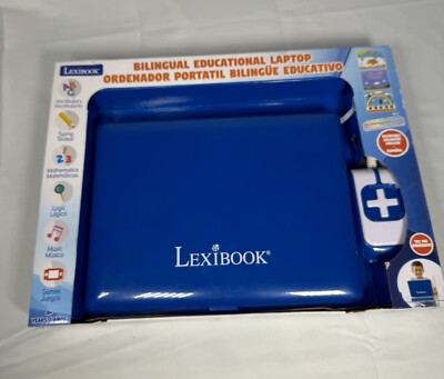 Lexibook Bilingual Educational Laptop 130 Activities Learning Computer ...