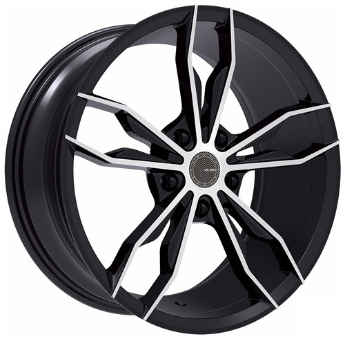 SET OF FOUR VELSEN WHEELS 105M 18x8 5x114.3 +38 BLACK MACHINE | eBay