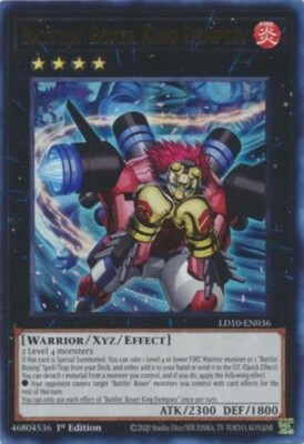 * BATTLIN' BOXER KING DEMPSEY * 1ST EDITION ULTRA RARE LD10-EN036 ...
