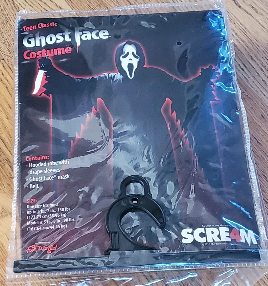 Scream 4 Ghostface Costume