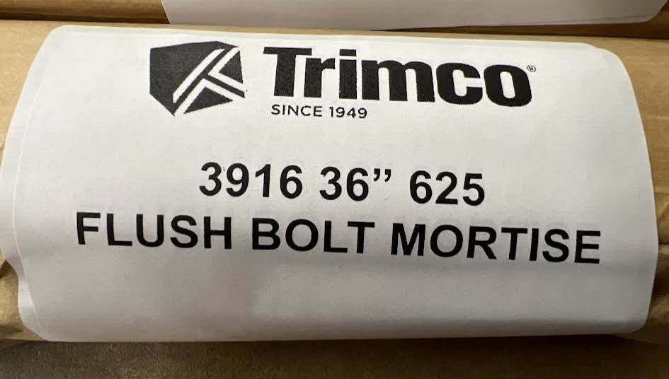 TRIMCO 3916 36" 625 MANUAL EXTENSION MORTISE FLUSH BOLT GRADE-1 | eBay