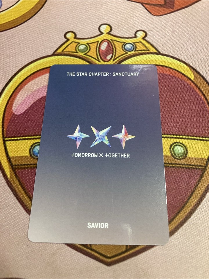 Soobin TXT The Star Chapter: SANCTUARY - SAVIOR Version Official Photocard | eBay