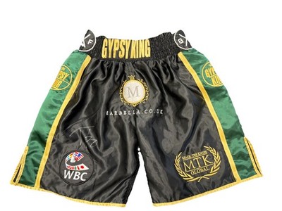Tyson Fury Signed Boxing Shorts/Trunks | eBay UK