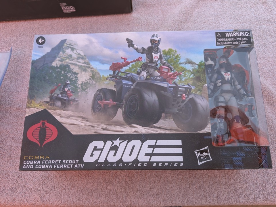 GI Joe Classified Cobra Lot Stinger,Ferret,Heetseek, Raptor | eBay