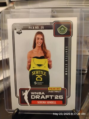 2025 Instant WNBA Draft Night #15 Serena Sundell Seattle Storm PR:720 ...