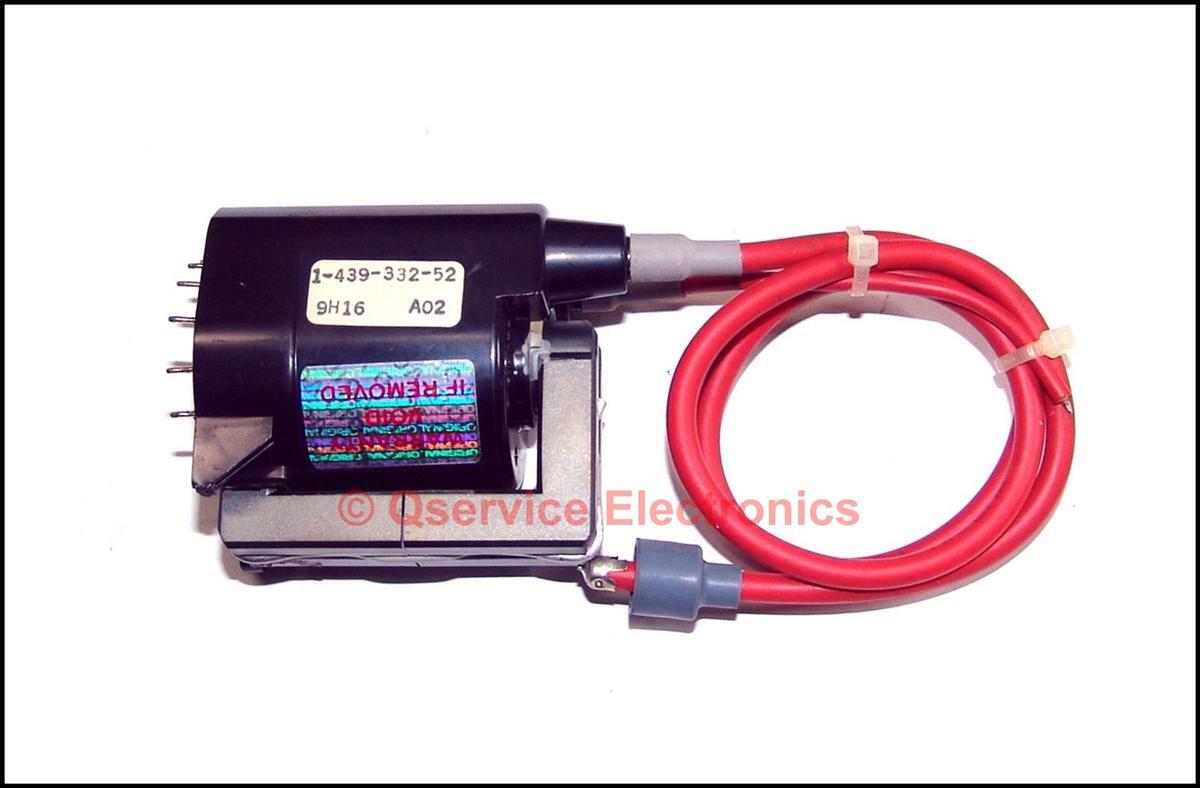Sony 1-439-332-52 Genuine HV Flyback Transformer KV-27VX1MT Trinitron ...