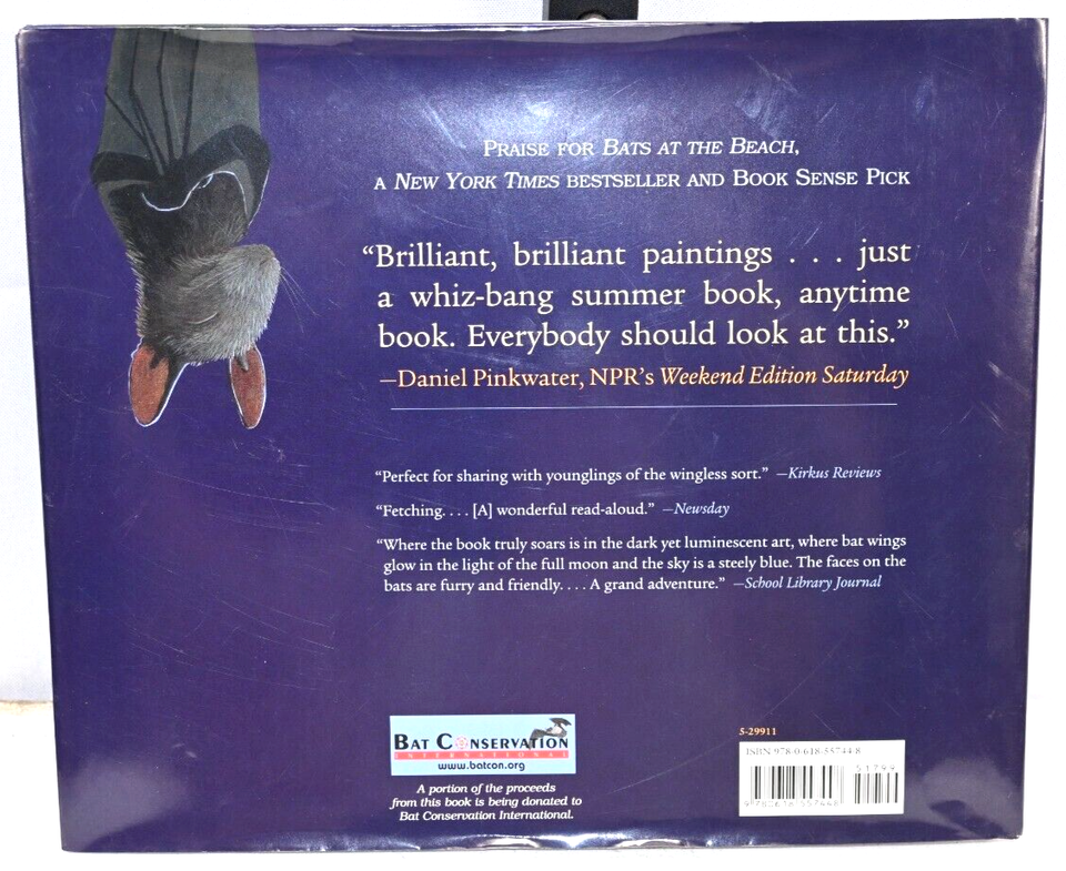 A Bat Book Ser.: Bats at the Beach by Brian Lies (2006, Reinforced ...