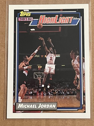 MICHAEL JORDAN 1992 TOPPS # 3 HIGHLIGHT CARD | eBay