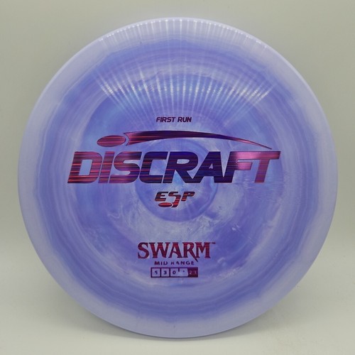 Discraft ESP Swarm First Run Purple/Pink Lines 175-176g 5/3/0/4 | eBay