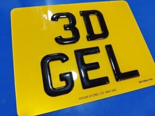 4x Pre rolled Motorbike number plates Blank OR with Printed Company ...