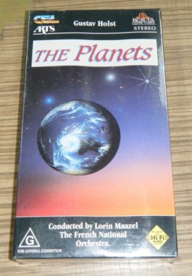 Sealed VHS Movie - The Planets | eBay Australia