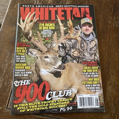 North American Whitetail Magazine August 2024 The 900 Club | eBay