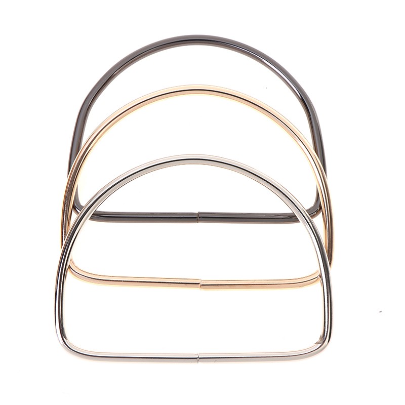 D Metal Bag Handle Handbag Strap Purse Hardware Replacement Handmade ...