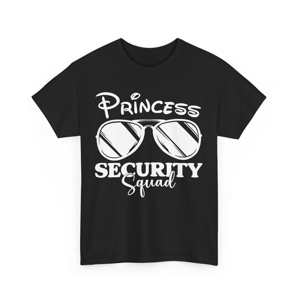 NEW Princess Security Squad Funny Birthday Party Matching Family T ...