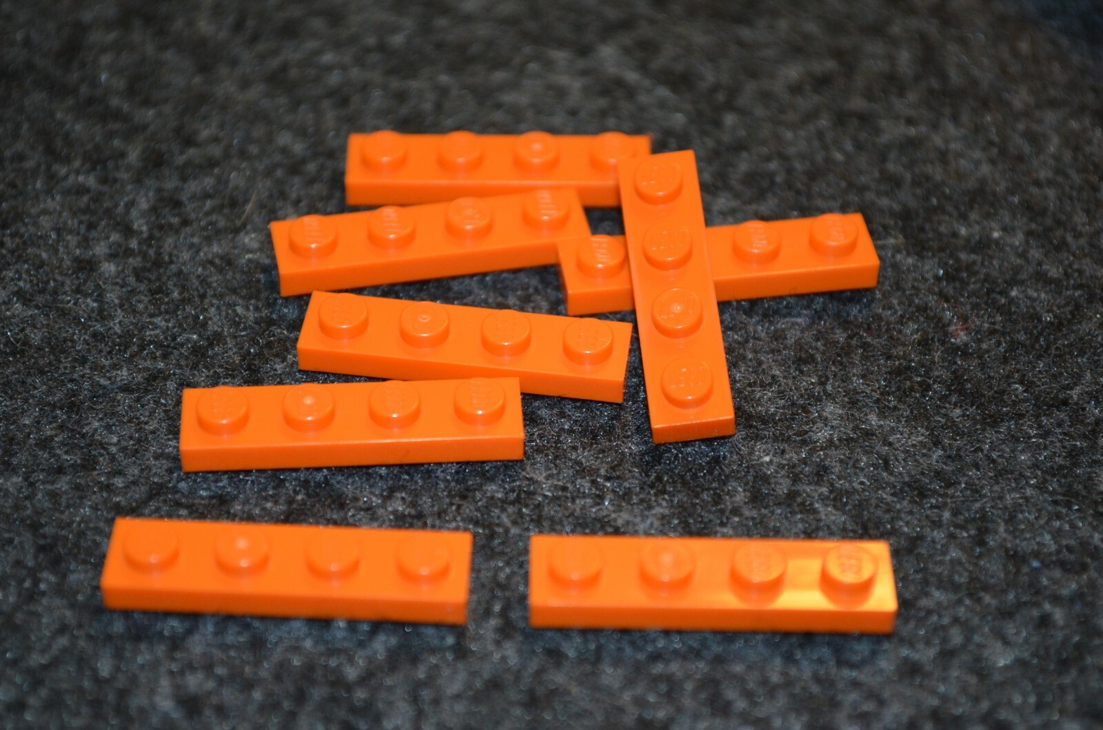 8 ~ 1x4 Orange Standard Plate Bricks ~ Lego ~ NEW | eBay