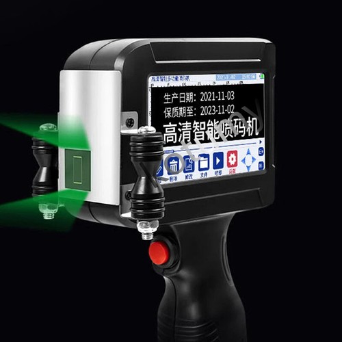 Handheld Inkjet Printer Assembly Line Conveyor Platform High Speed Code ...