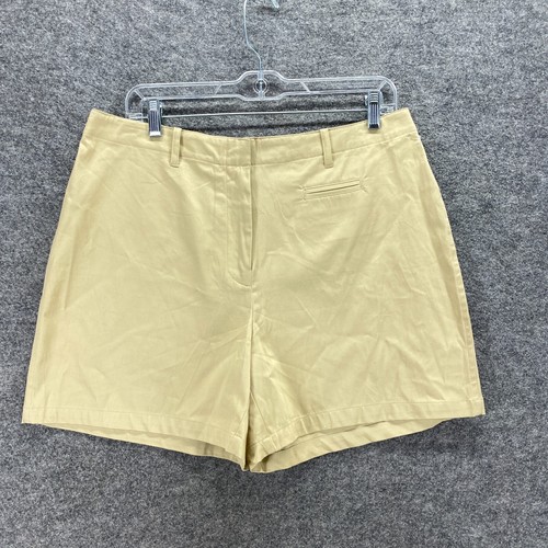 Hunt Club Shorts Women Beige 12 Chino High Rise Cotton Casual | eBay