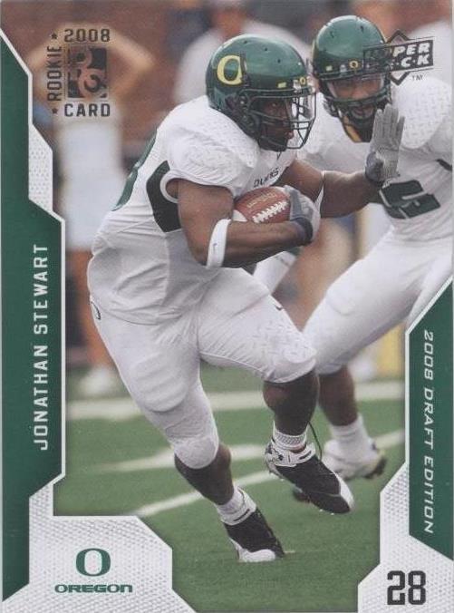 Las mejores ofertas en 2008 Upper Deck Draft Edition Jonathan Stewart ...