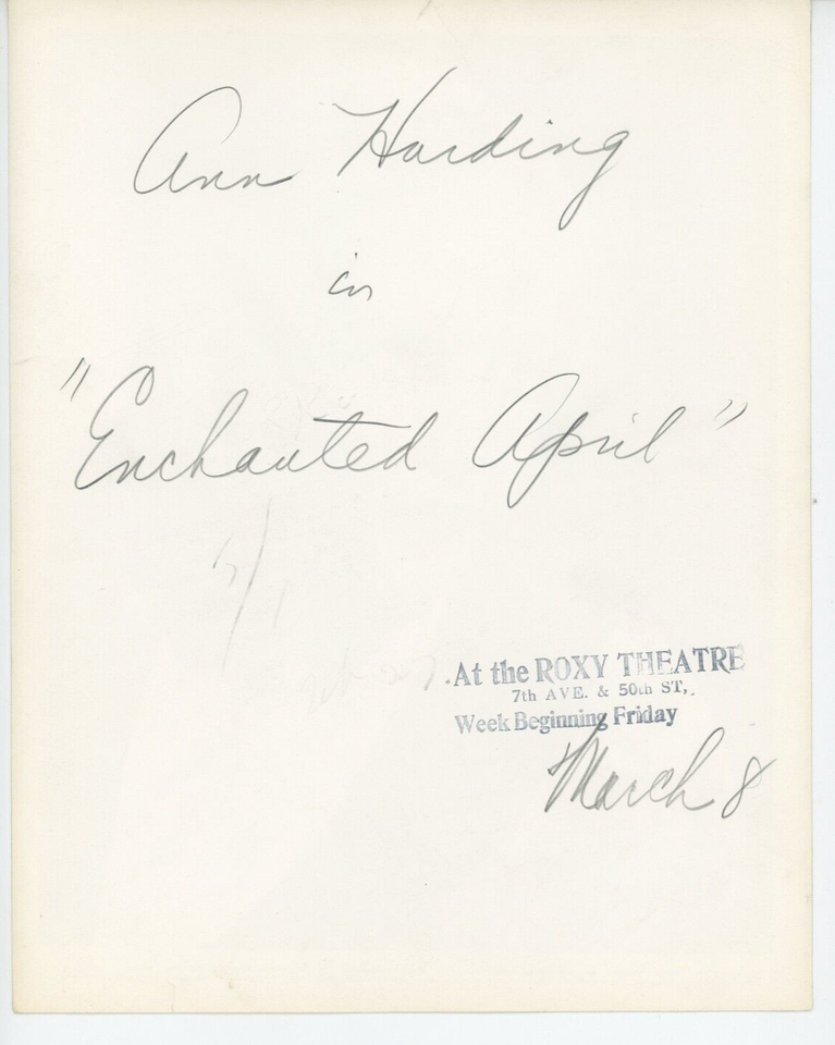 Vintage 8x10 Photo Actress Ann Harding | eBay