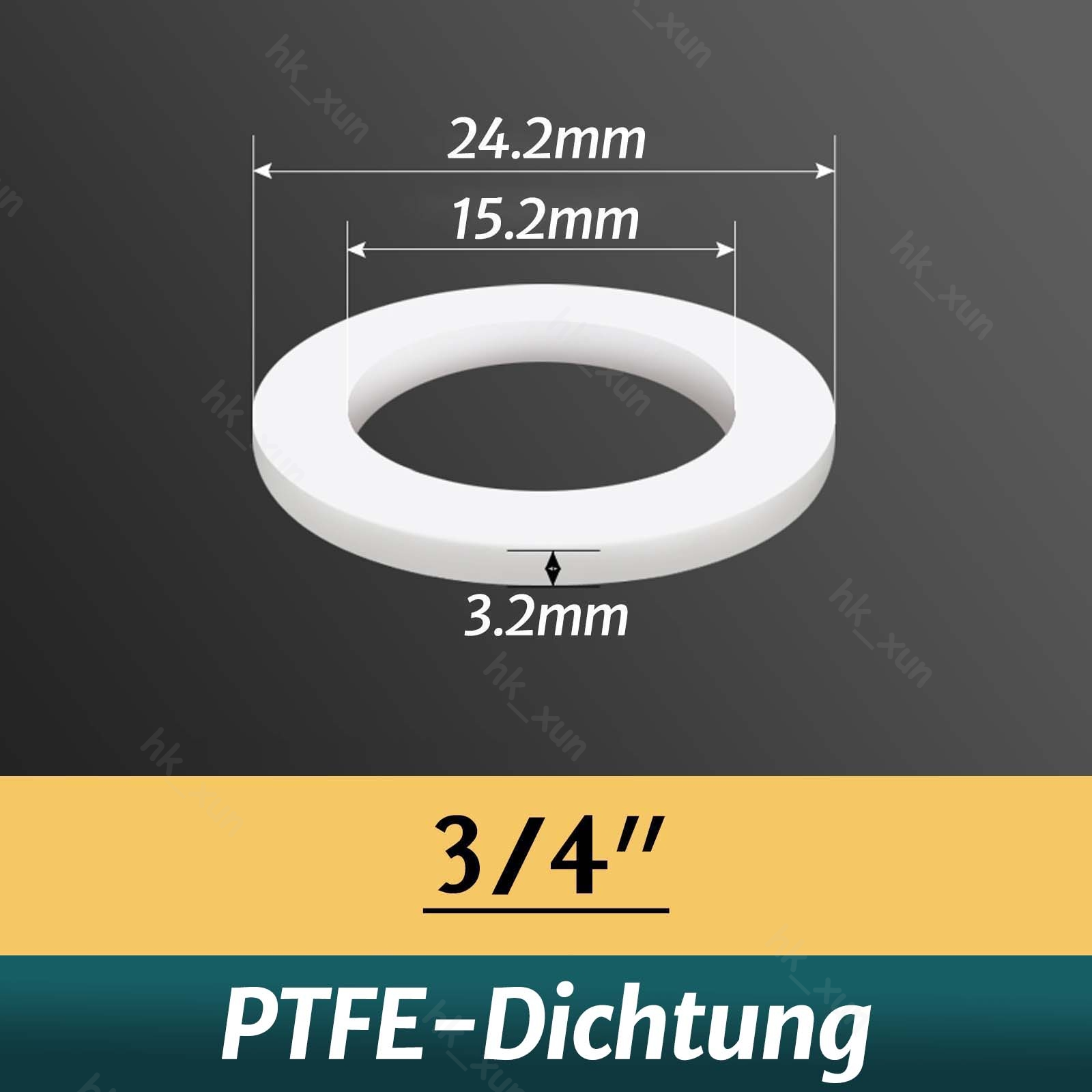 1/8" bis 2" Dichtungsringe Silikon PTFE Gummi Dichtung Dichtring ...