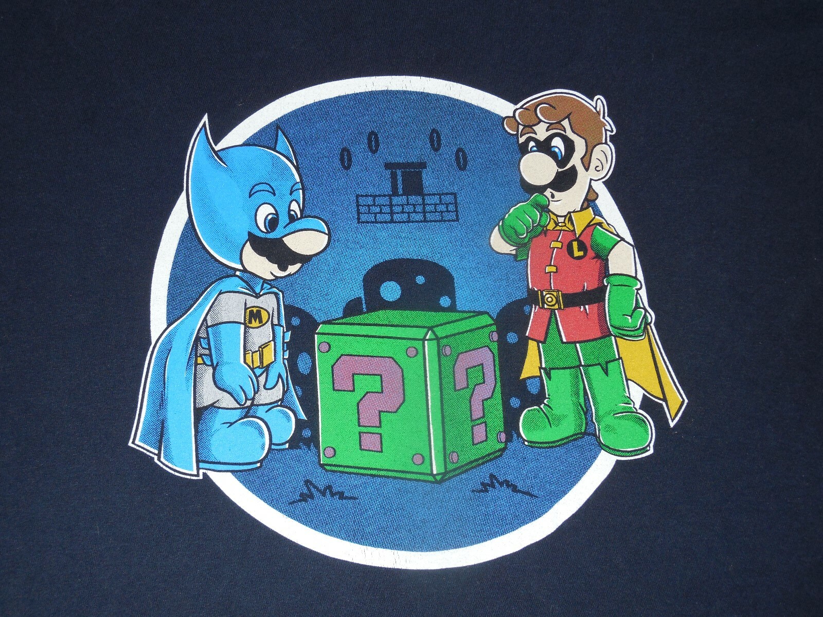Mario Luigi Batman Robin Nintendo DC Comics Video Gam… - Gem