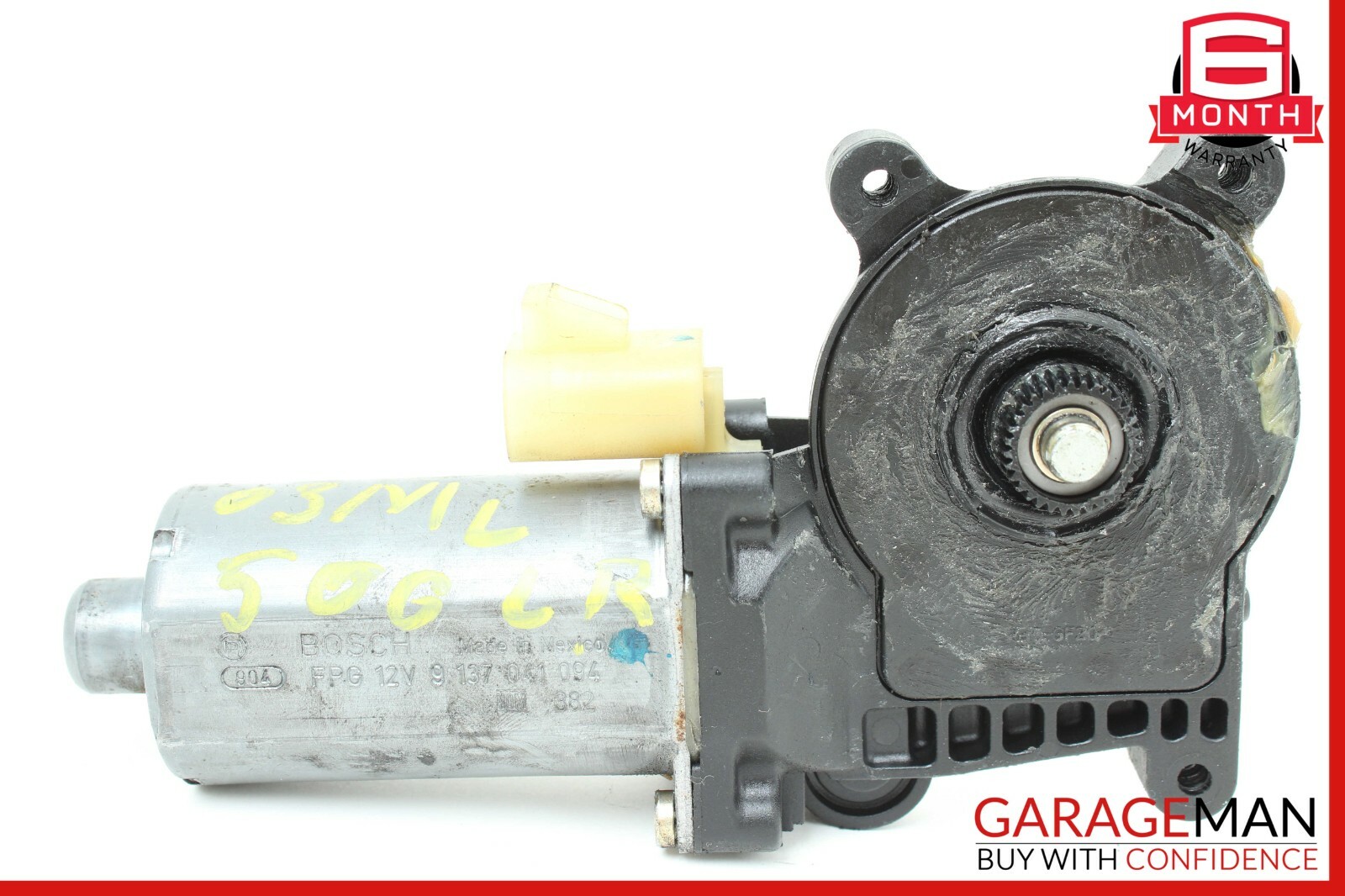 98-05 Mercedes W163 ML500 Rear Left Driver Side Door Window Regulator ...