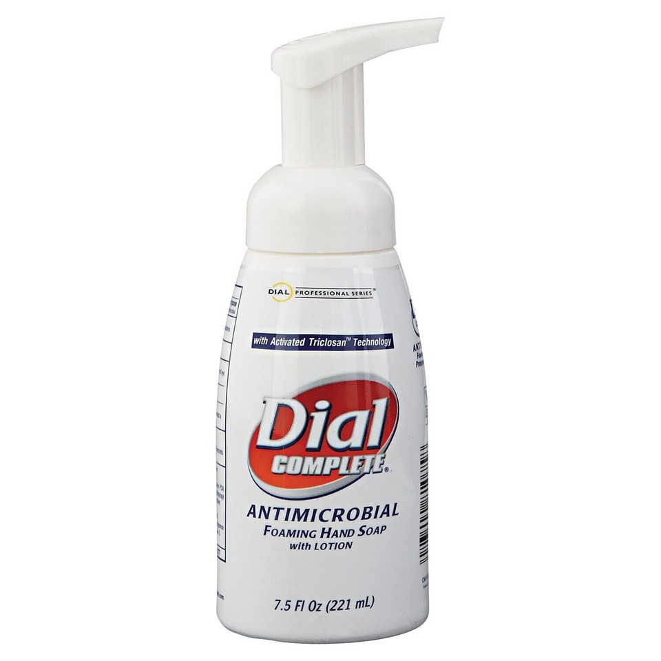 Dial Complete Antimicrobial Healthcare Foaming Hand Soap 7.5 oz ...