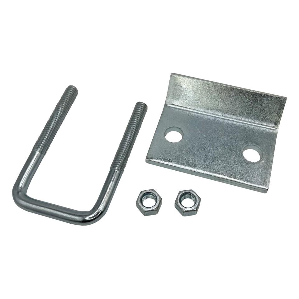 Strut to Beam Clamp with Square U-Bolt and Nuts, 13/16" - 1-5/8 ...