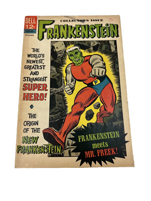 FRANKENSTEIN #2 SEPT 1966 DELL 12c COMIC COLLECTOR'S ISSUE ORIGIN NEW ...