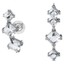 Swarovski Millenia Drop Earrings Asymmetrical Set White Rhodium 5602782 ...