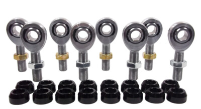 CHROMOLY 4 LINK KIT 1/2 x 1/2-20 HEIM JOINTS 1/2 ALUMINUM CONE SPACERS ...
