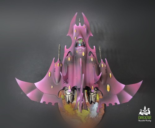 Razorwing Jetfighter Drukhari Dark eldar warhammer 40K ** COMMISSION ...