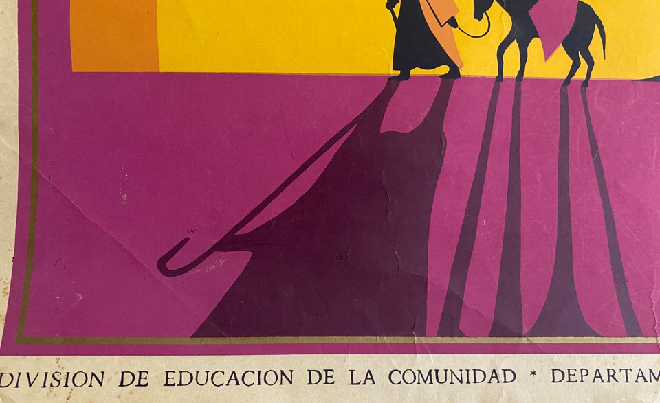 Puerto Rico, 1981, PROGRAMA DE NAVIDAD, DIVEDCO, Hidalgo, 19" x 28" | eBay