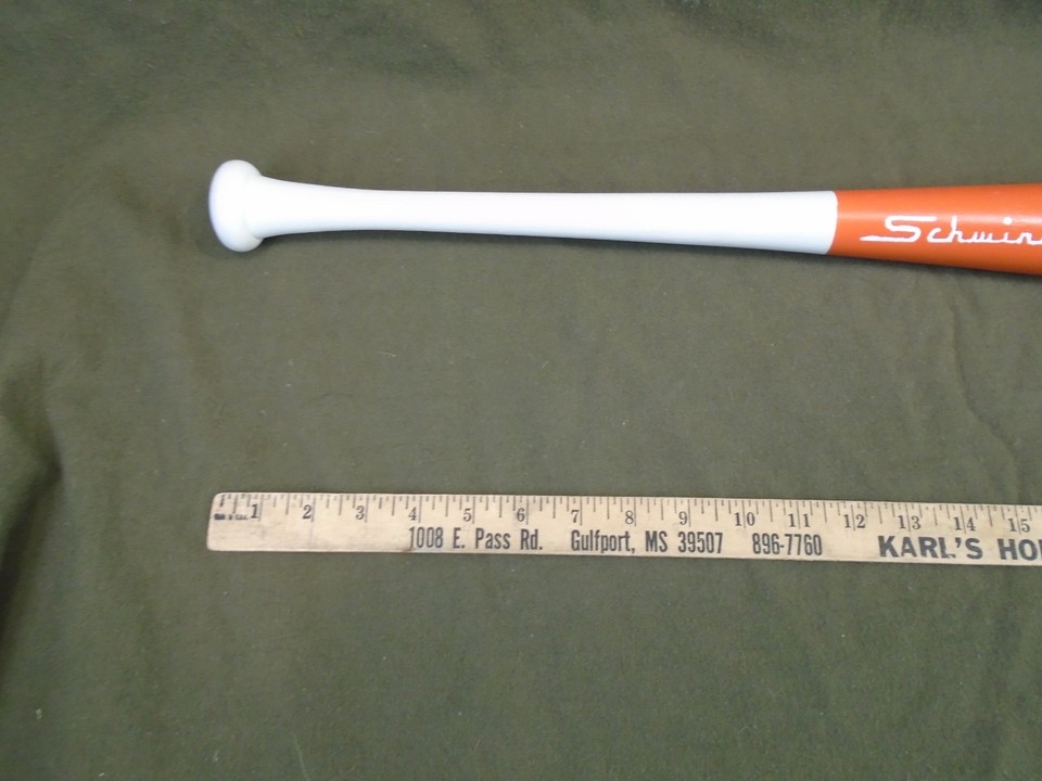 Schwinn Stingray Kool Orange Krate Baseball Bat Boys Muscle Bike 1968 ...