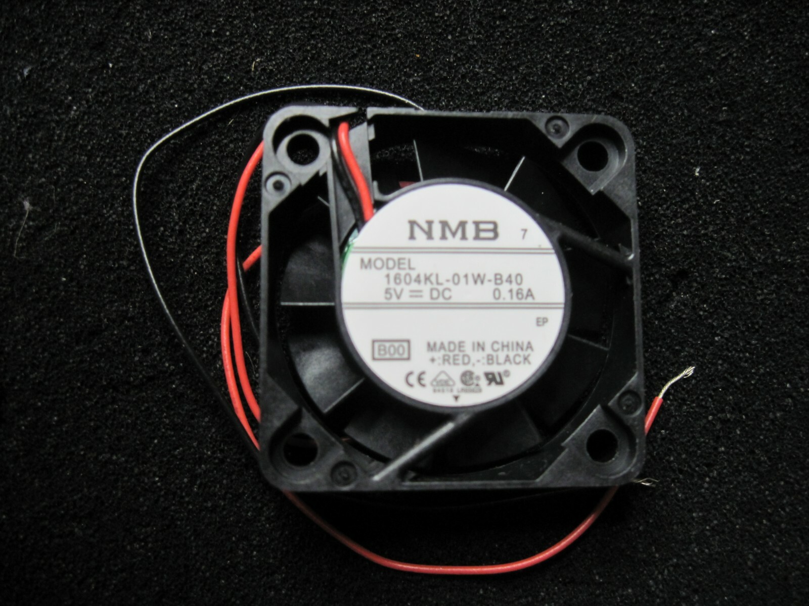 NMB 1604kl-01w-b40 DC 5v 0.16a 40x40x10mm Cooling Fan 1604kl for sale ...