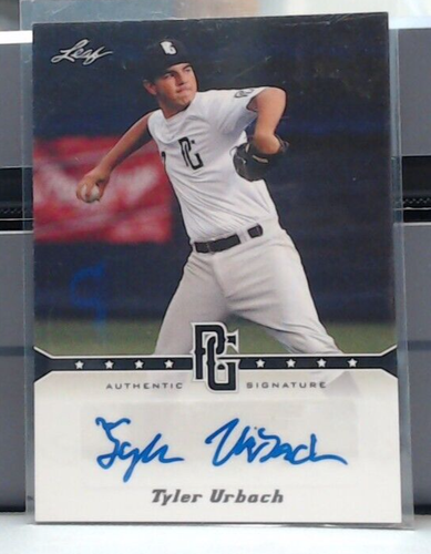 2013 LEAF PERFECT GAME TYLER URBACH ROOKIE AUTO #A-TU1 MSK | eBay