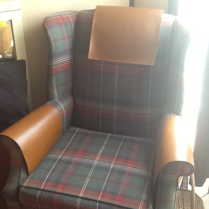 Furniture Chair Head Cover Recliner Protector Saddle color Size 14x30 ...