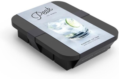 Peak Ice Works Everyday Silicone Ice Tray, Charcoal | eBay Australia