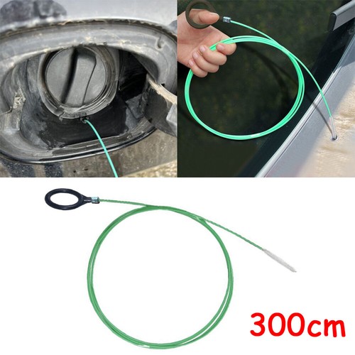 300CM Flexible Car Drain Hole Dredge Brush Sunroof Cleaning Tool Kit ...