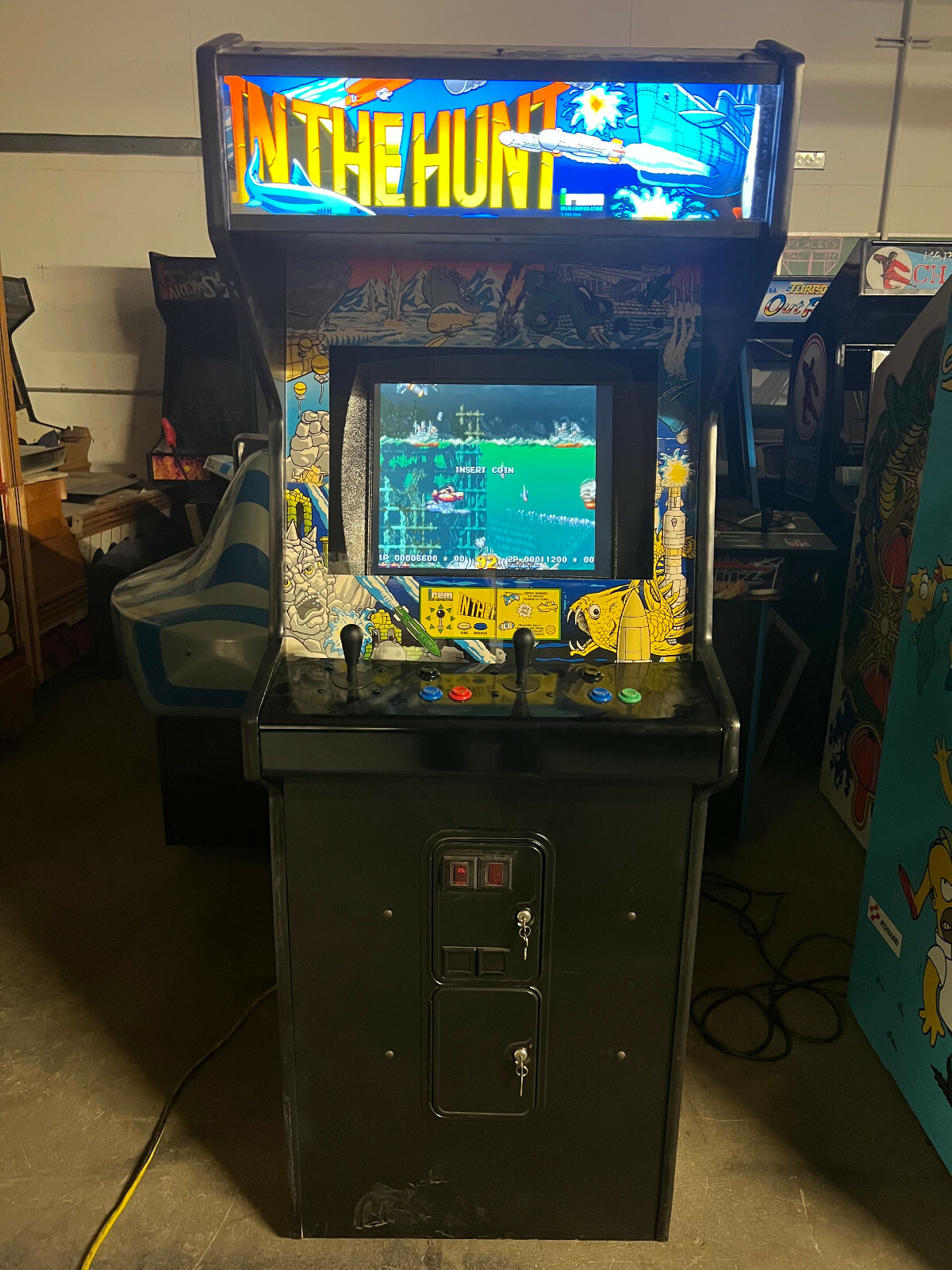 IN THE HUNT ARCADE MACHINE by IREM 1993 (Excellent Condition) | eBay