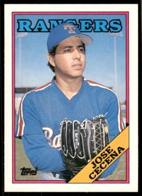 1988 Topps Traded #26T Jose Cecena | eBay