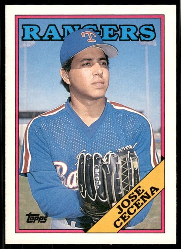 1988 Topps Traded #26T Jose Cecena | eBay