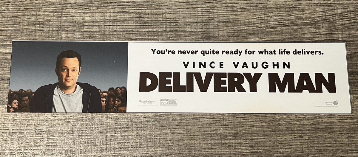 Vince Vaughn Delivery Man Poster Vince Vaughns Hände Der Plakateur
