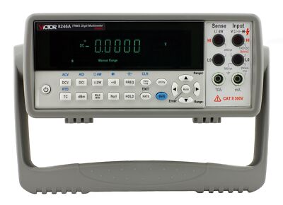 VICTOR 8246A Digital Bench Top Multimeter True RMS Tester Multimetro KD ...